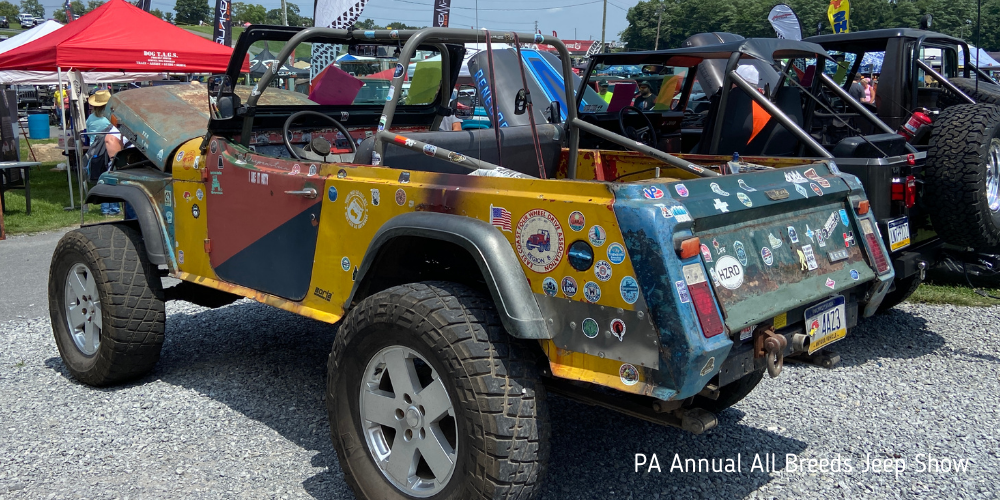 A Gem of a Jeep Show: PA Annual All Breeds Jeep Show-Color My Ride, LLC ...