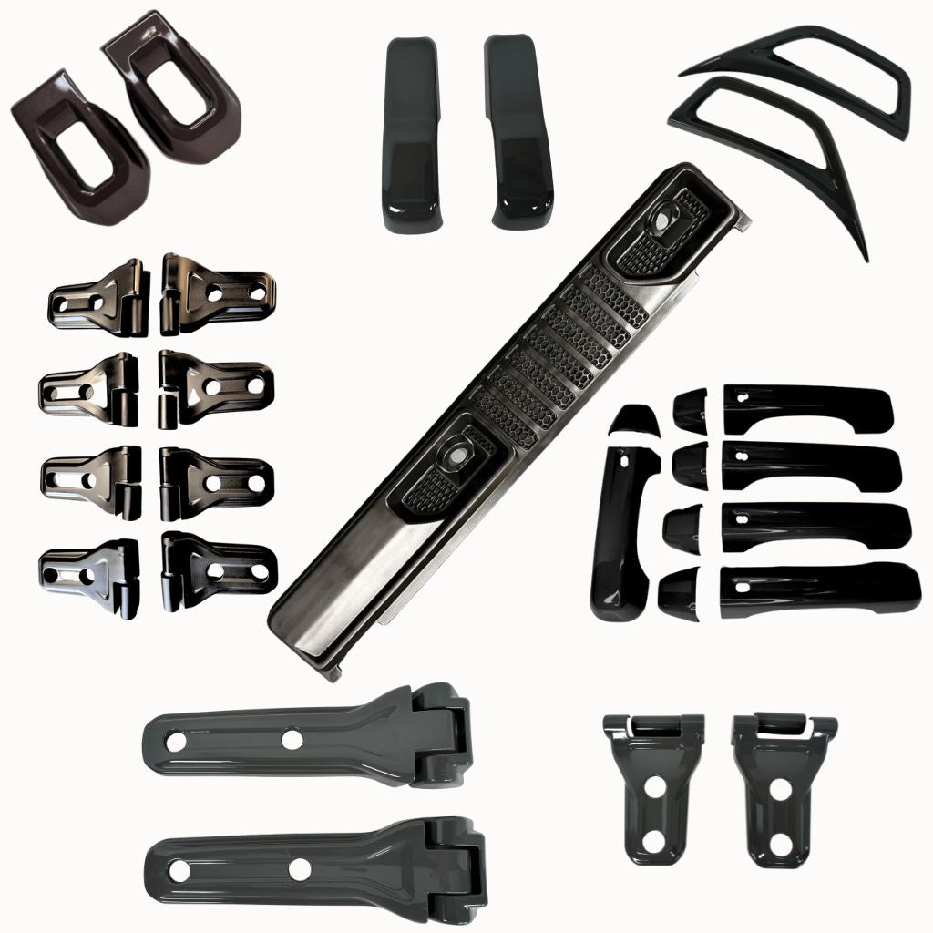 Bundle Packages Premium Jeep Trim Accessory Set Kit – Color My Ride, LLC